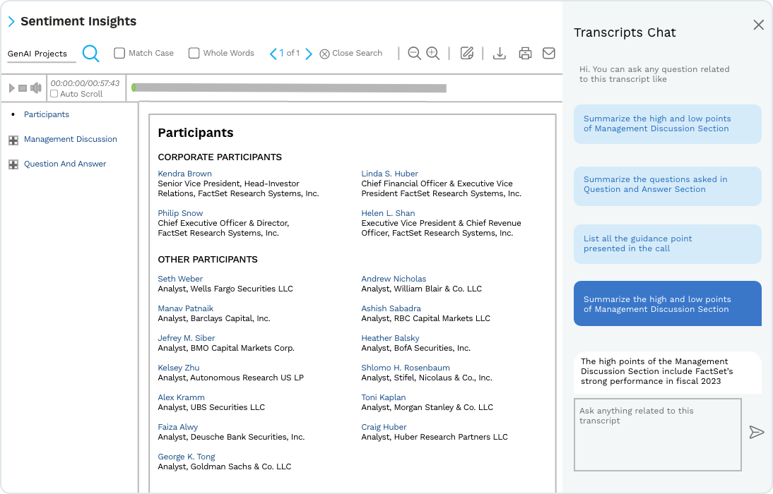 Experience FactSet's Personalized Workstation for Corporations