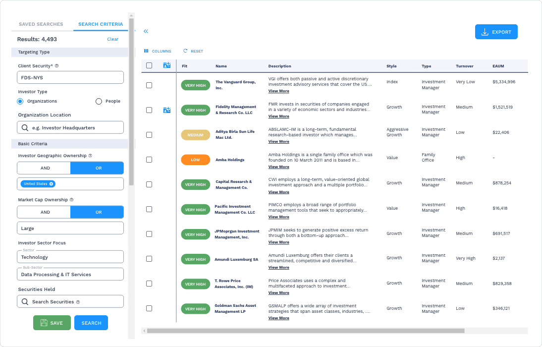 Investor Relations Solutions | Powerful IR platform | FactSet