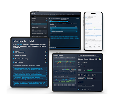 Transcript Assistant | Earnings Call Transcripts | FactSet
