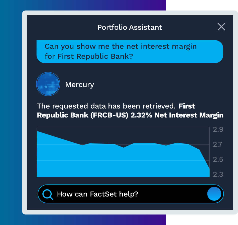 Artificial Intelligence Solutions | AI for Finance | FactSet