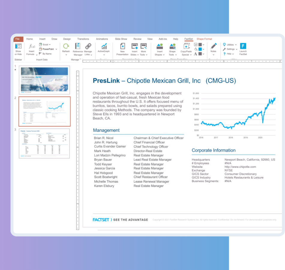 FactSet Banking Solutions