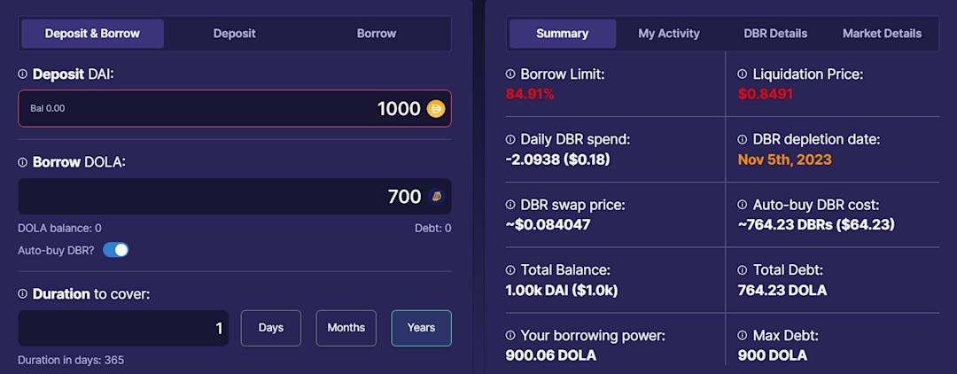 DAI (DSR) Fixed Rate Stablecoin Market On FiRM