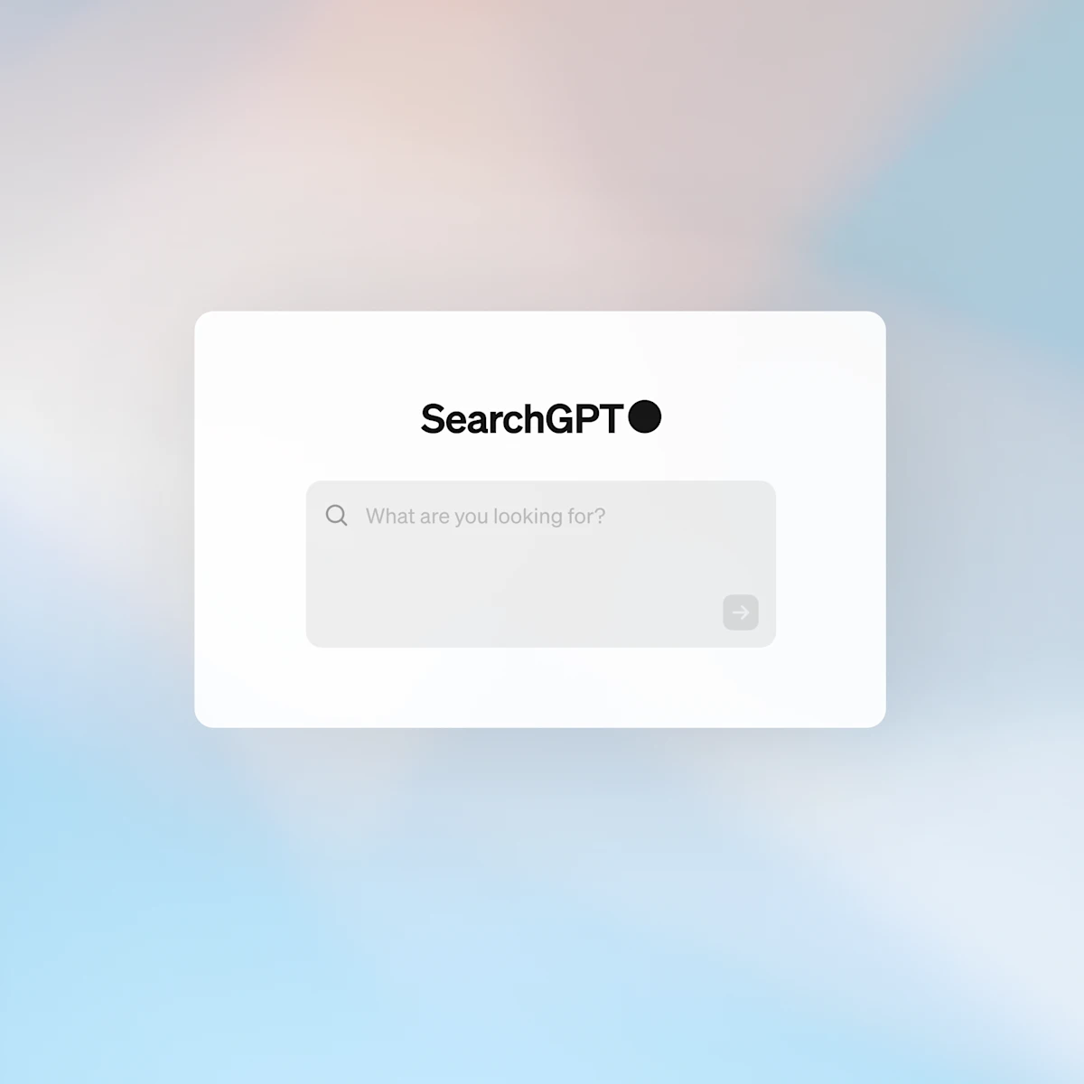 Introducing ChatGPT search | OpenAI