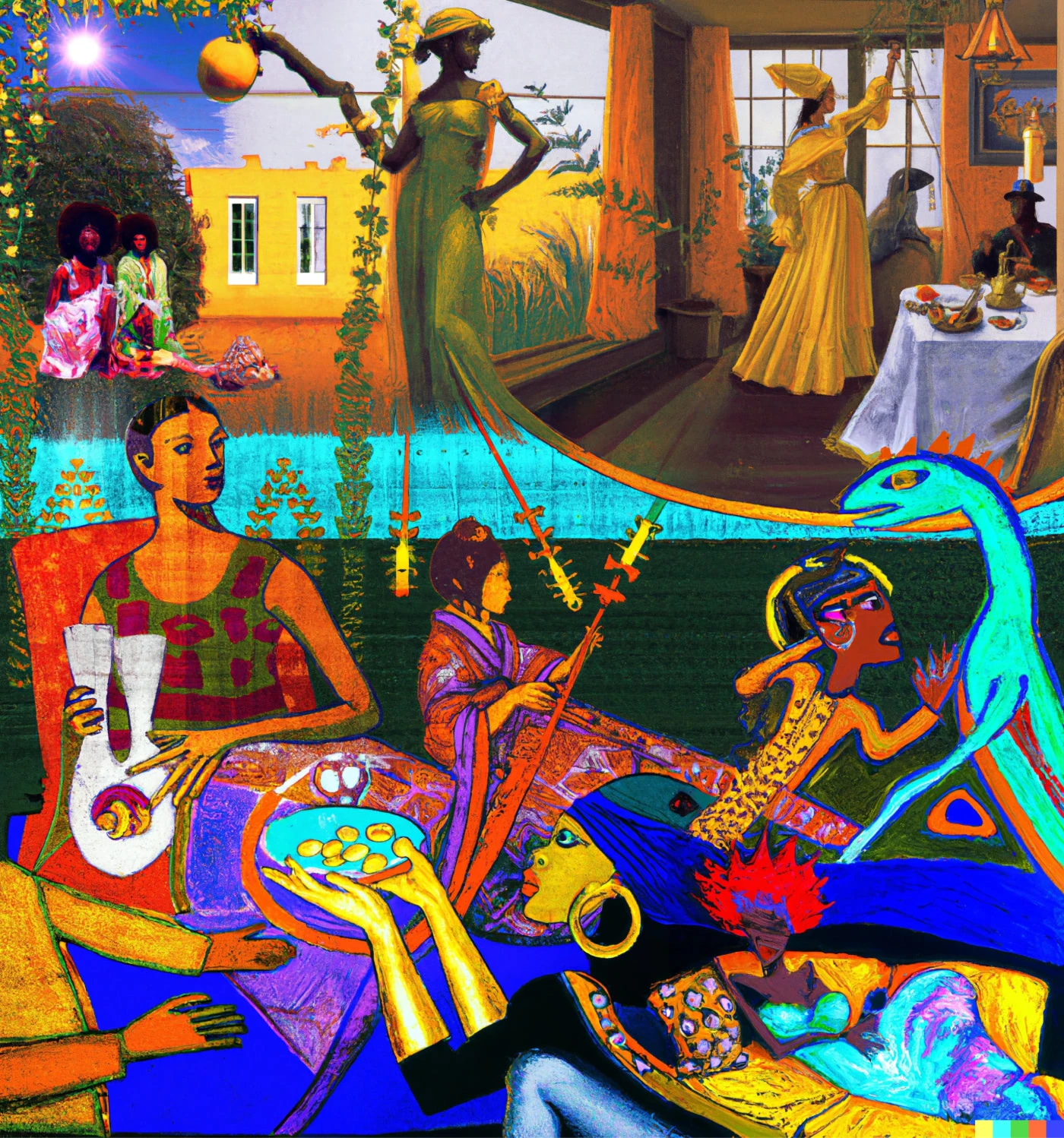 DALL·E: Introducing outpainting | OpenAI