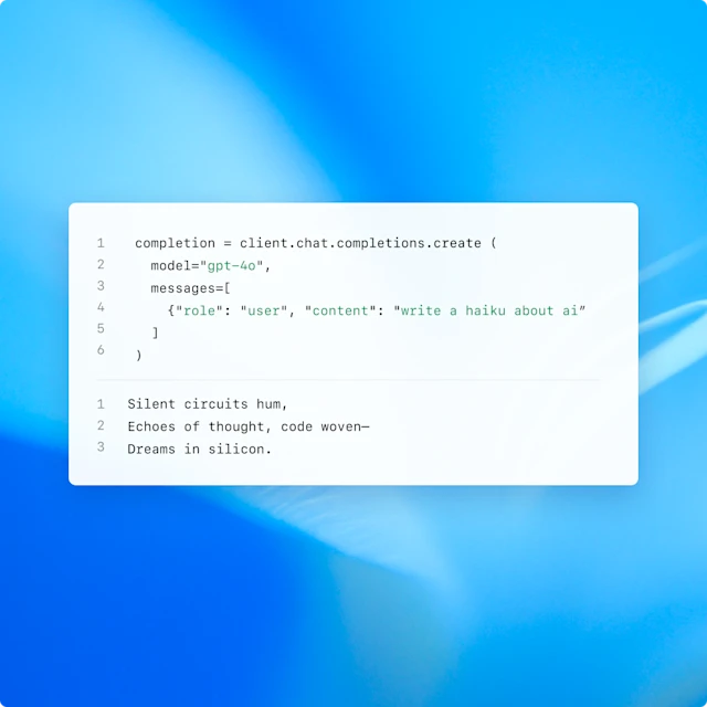 APIプラットフォーム | OpenAI