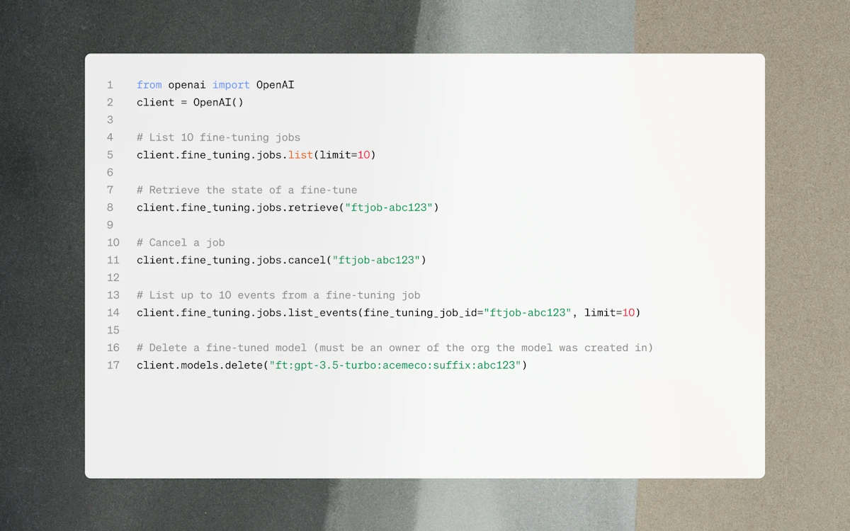 API platform | OpenAI