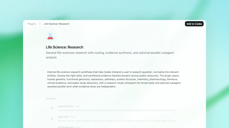 Introducing GPT-Rosalind for life sciences research | OpenAI
