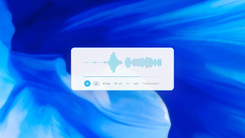 Introducing next-generation audio models in the API | OpenAI
