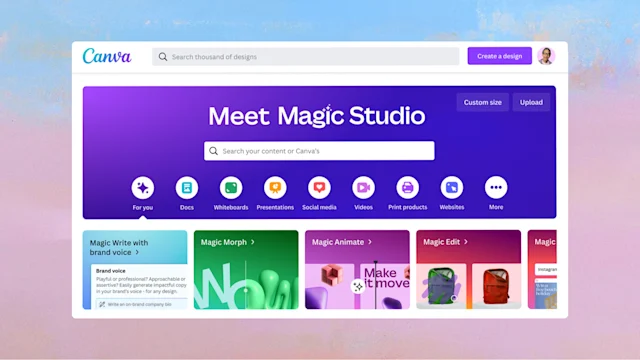La solution Magic Studio de Canva, basée sur l’IA, a déjà été utilisée ...