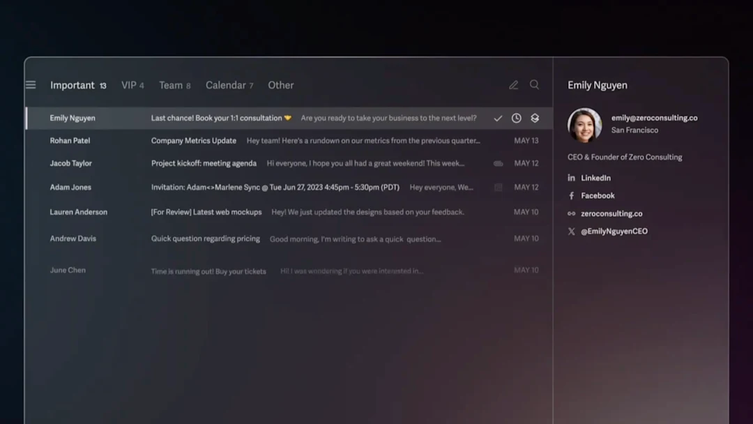 Reimagining the email experience with AI | OpenAI