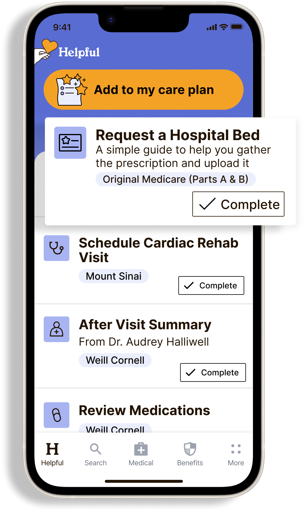 Helpful App — Simplifying Family Caregiving with Integrated Health ...