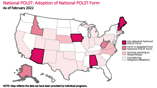 Helpful App — Physician Orders For Life-Sustaining Treatment (POLST)