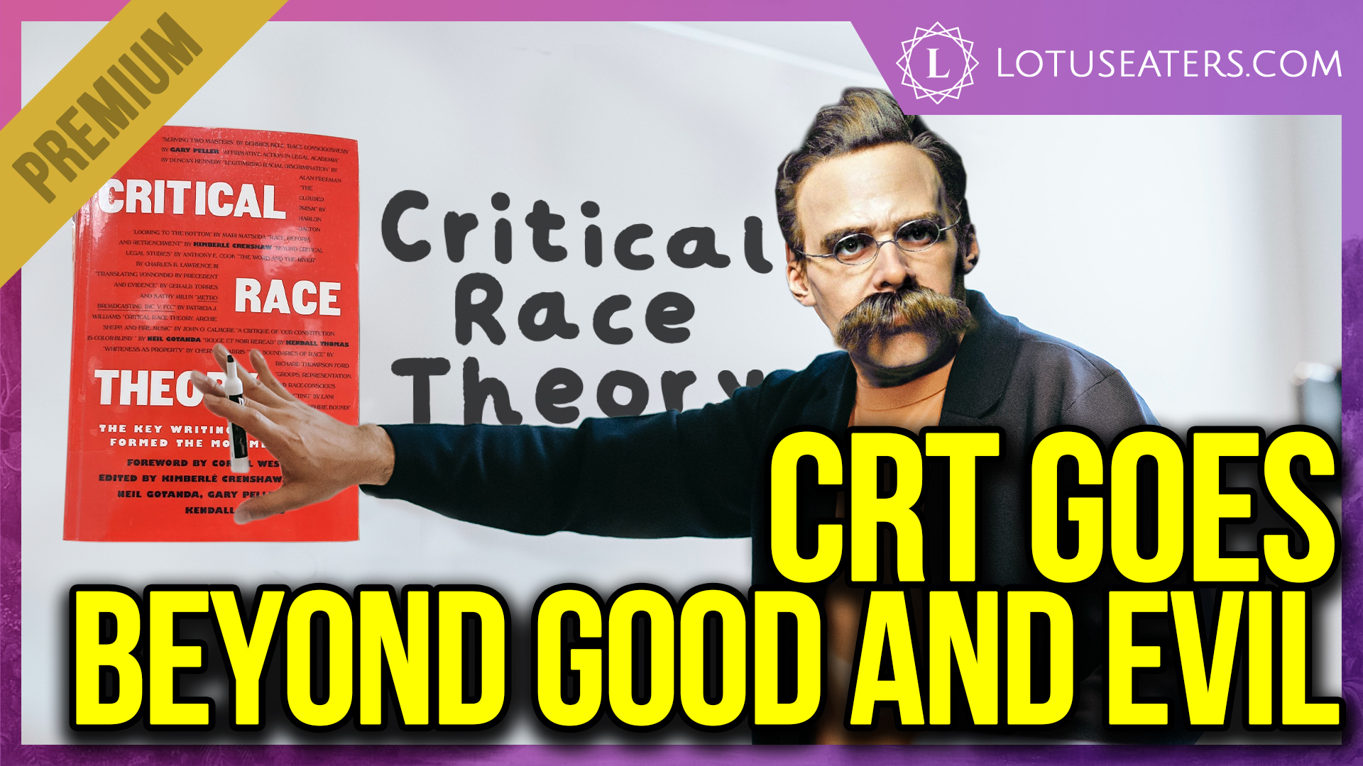 Carl analyses CRT from Nietzsche's view of master/slave moralities, the ...