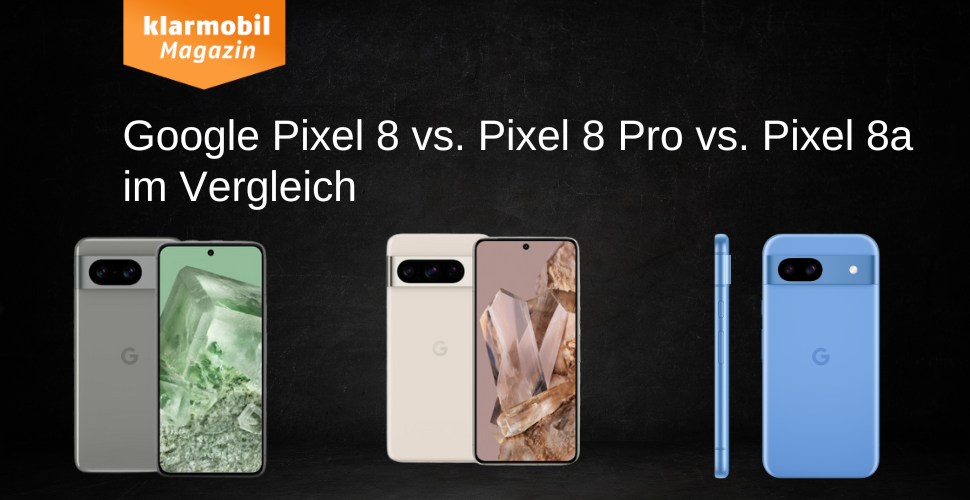 Google Pixel 8 vs. 8 Pro vs. 8a