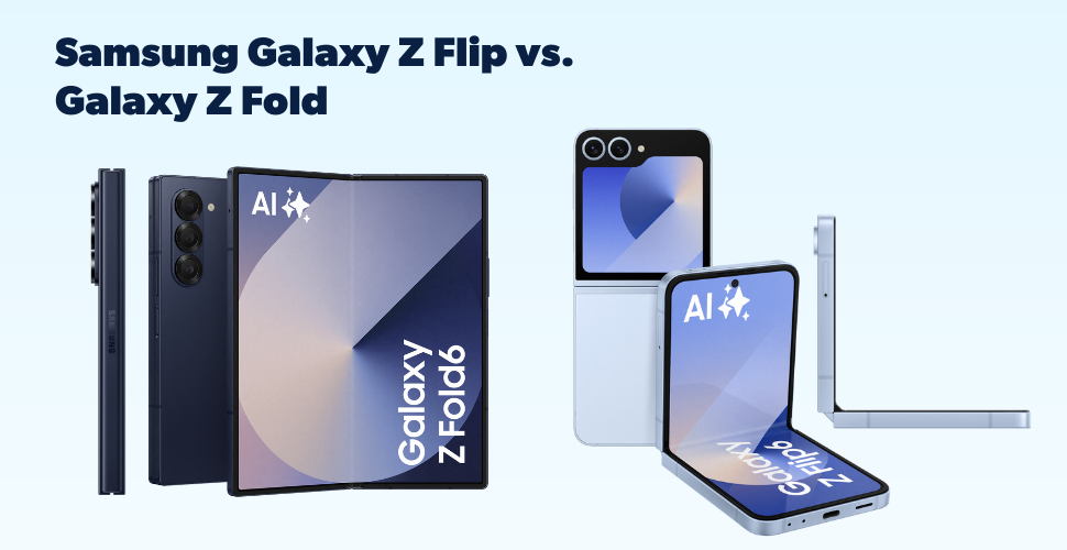 Samsung Galaxy Z Flip vs. Galaxy Z Fold | freenet Magazin