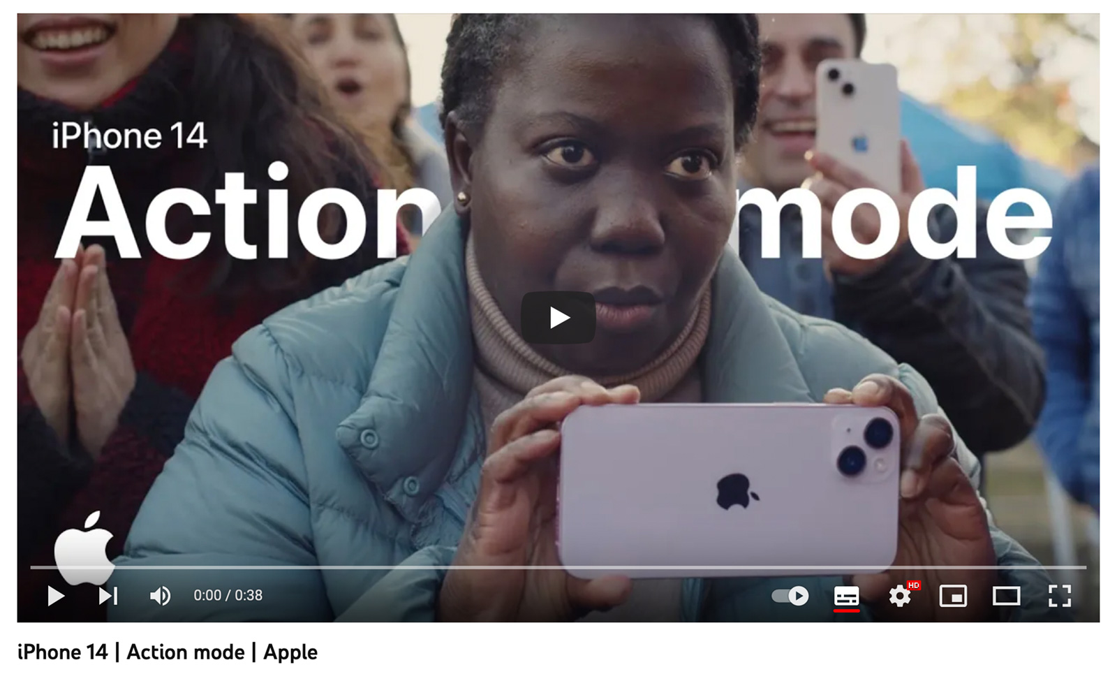 Der Action-Modus im iPhone 14 - Tipps und Tricks