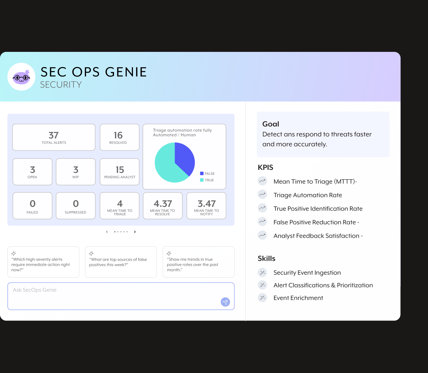 Security Genies | AI Agents for SecOps and Security | Workato