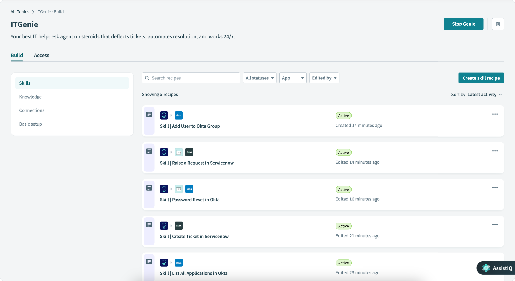 Workato Agentic Orchestration | AI Genie | Workato