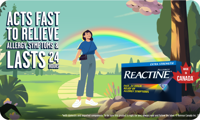 REACTINE® Samples, Products & Resources | Kenvue Health Professionals