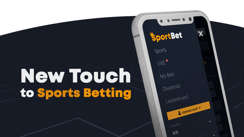 SportBet: Crypto Brings New Touch to Sports Betting | EOS Go Blog