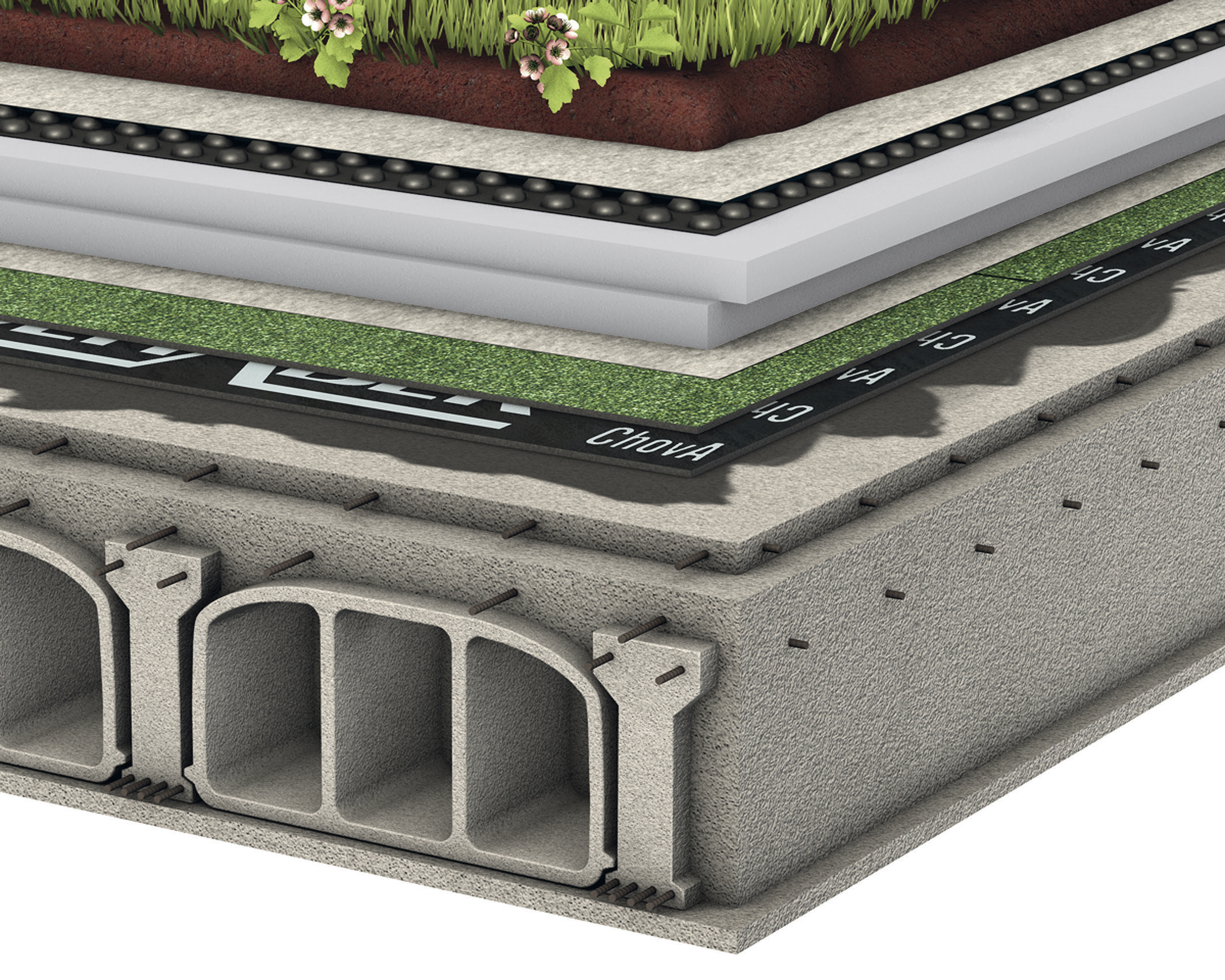 Cobertura invertida intensiva | Politaber Garden