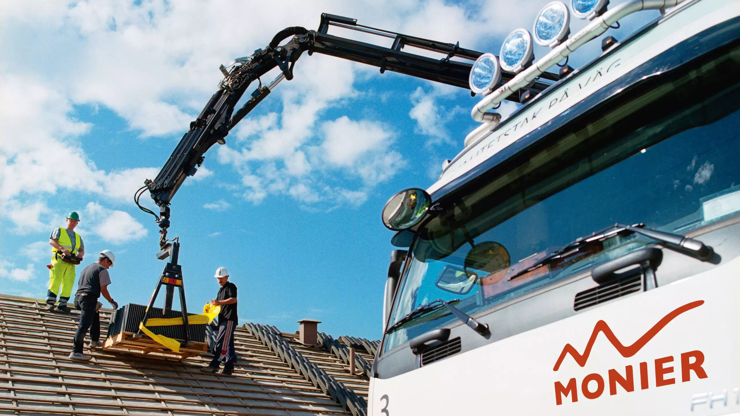 Katusematerjalide transport | BMI Monier & BMI Icopal