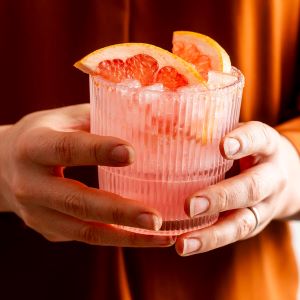 Low Carb Ruby Red Spritz Recipe | @Atkins