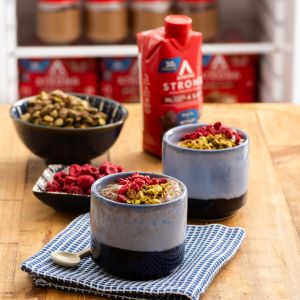 Atkins Strong Chocolate Surprise Pudding Recipe | @Atkins