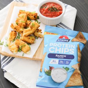 Low Carb Ranch Fried String Cheese Recipe | @Atkins