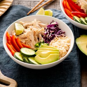 Low Carb Spring Roll Bowl Recipe | @Atkins