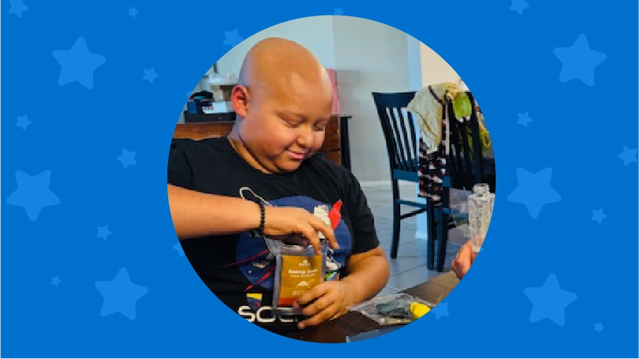 Away But Not Alone: Easton’s Community of Support | Starlight Children's Foundation