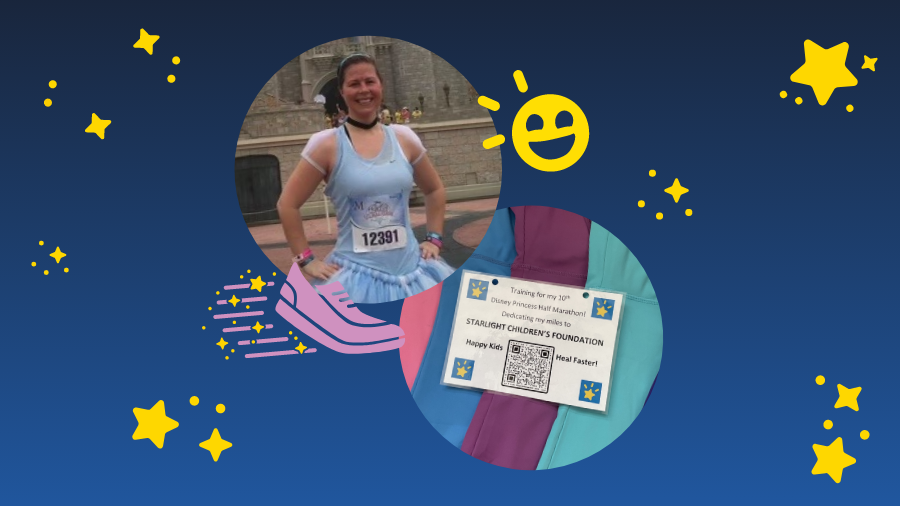 Meghan Runs Miles to Deliver Smiles with Starlight | Starlight Children ...