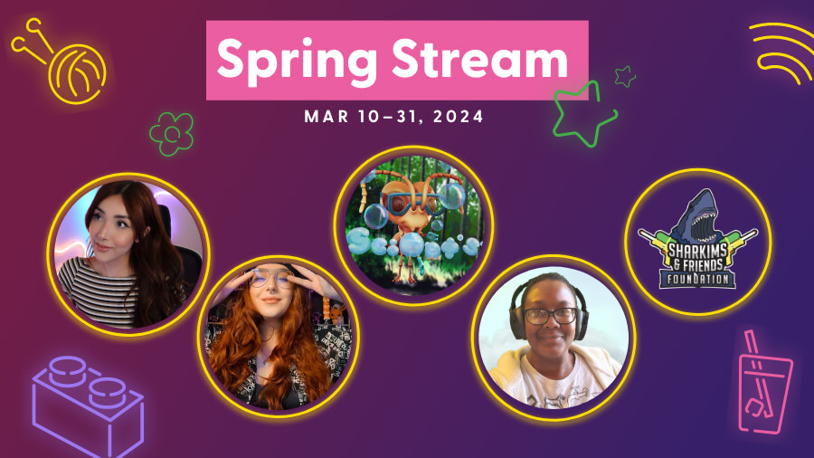 Spring Stream Bloomed into Joy for Streamers and Kids Alike | Starlight ...