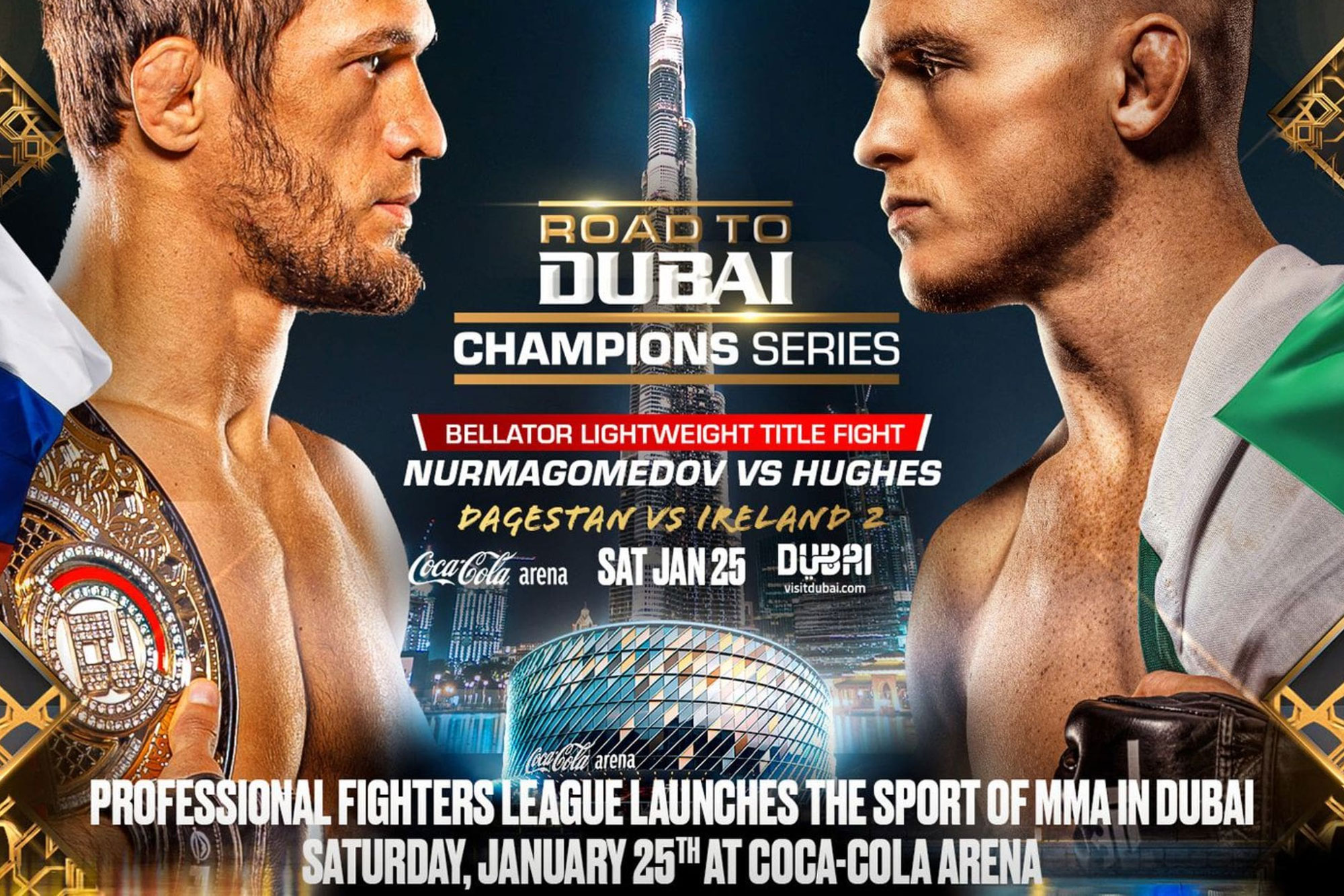 Dubai to Host Groundbreaking MMA Champions Series Event