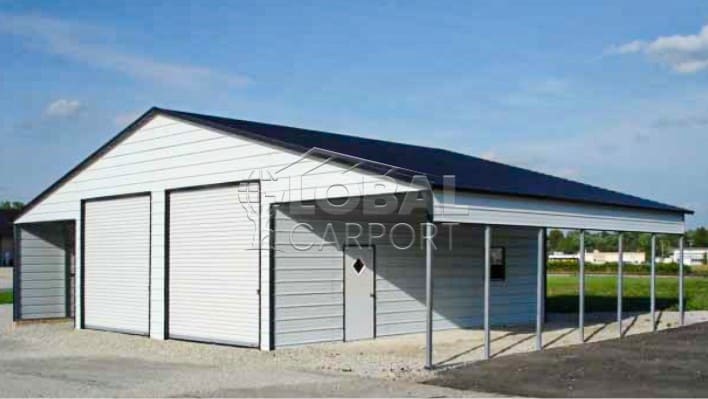 Continuous Roof Barns