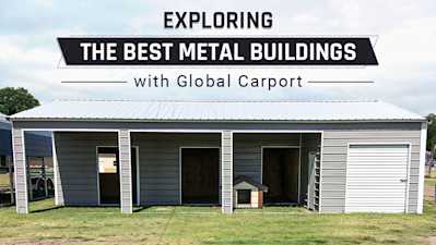 Exploring the Best Metal Buildings with Global Carport