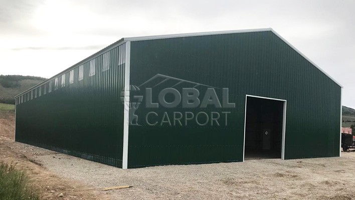 60x100x18 Aframe All Vertical Warehouse