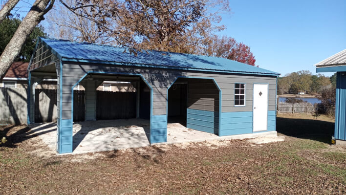 18x35x8 Aframe Vertical Side Entry Utility