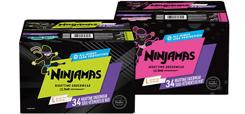Ninjamas | Absorbent Nighttime Bedwetting Underwear