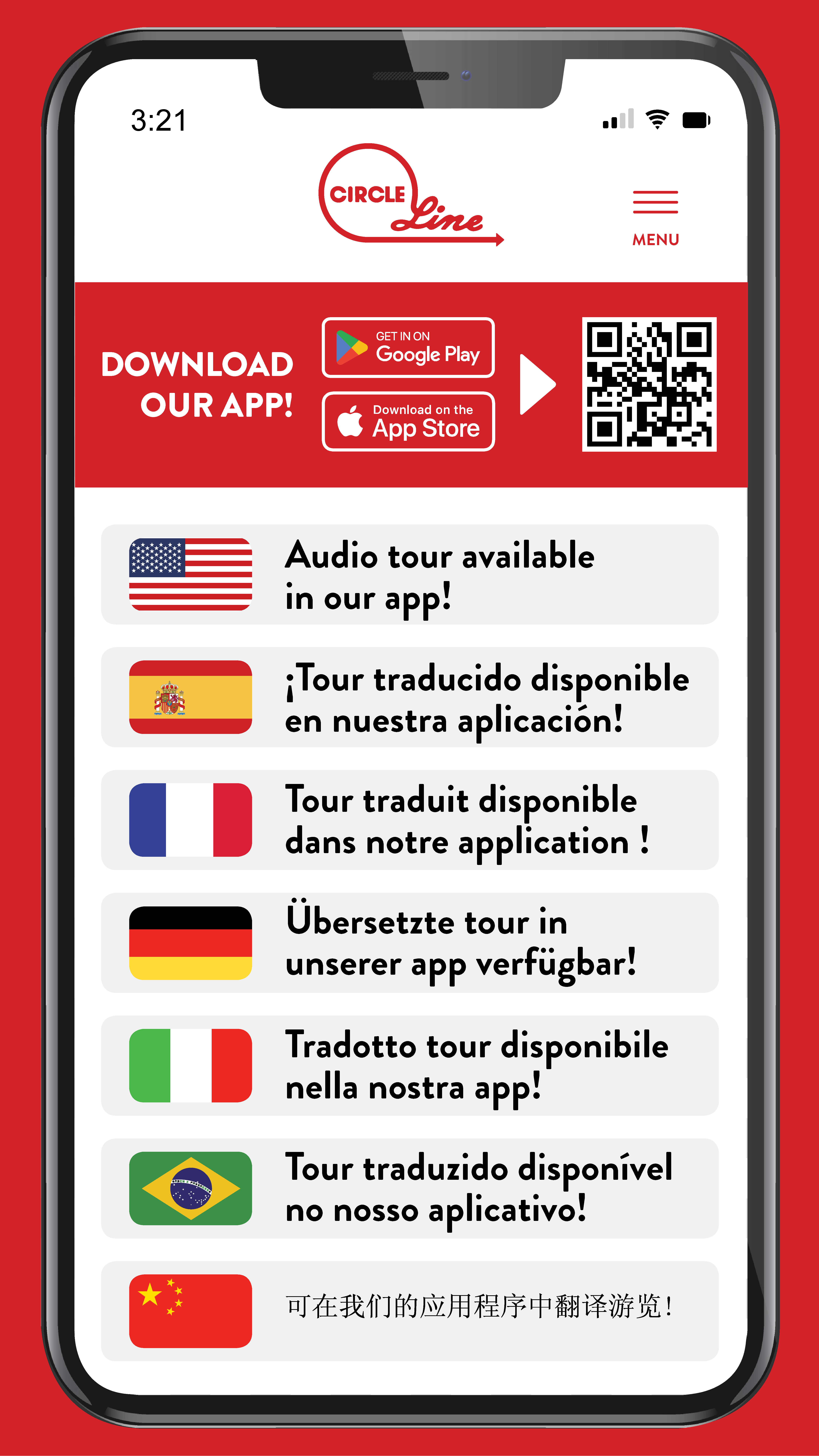 Circle Line Translation App | Hear Our Tour in 9 Languages