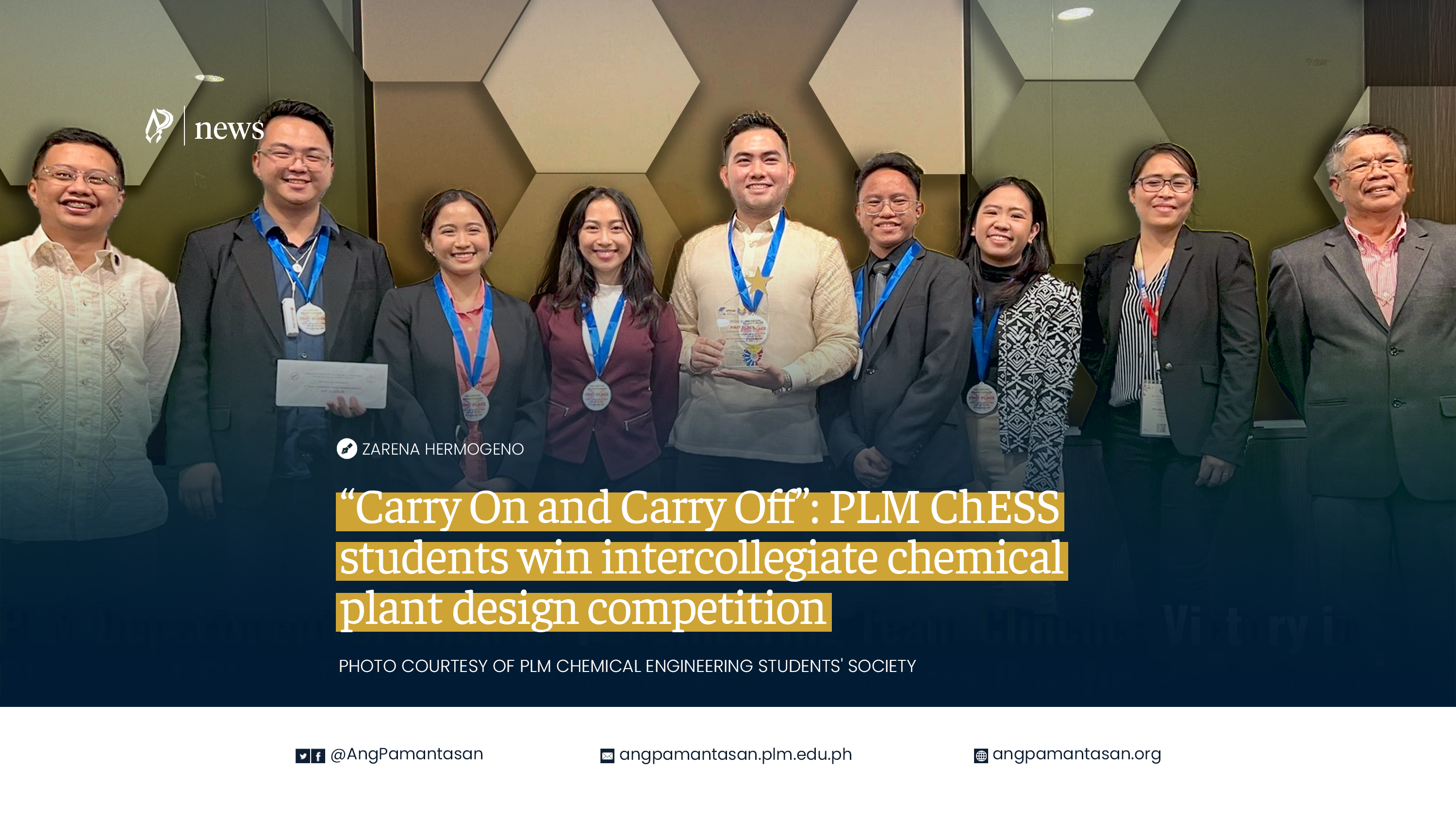 ICYMI | “Carry On and Carry Off”: PLM ChESS students win ...