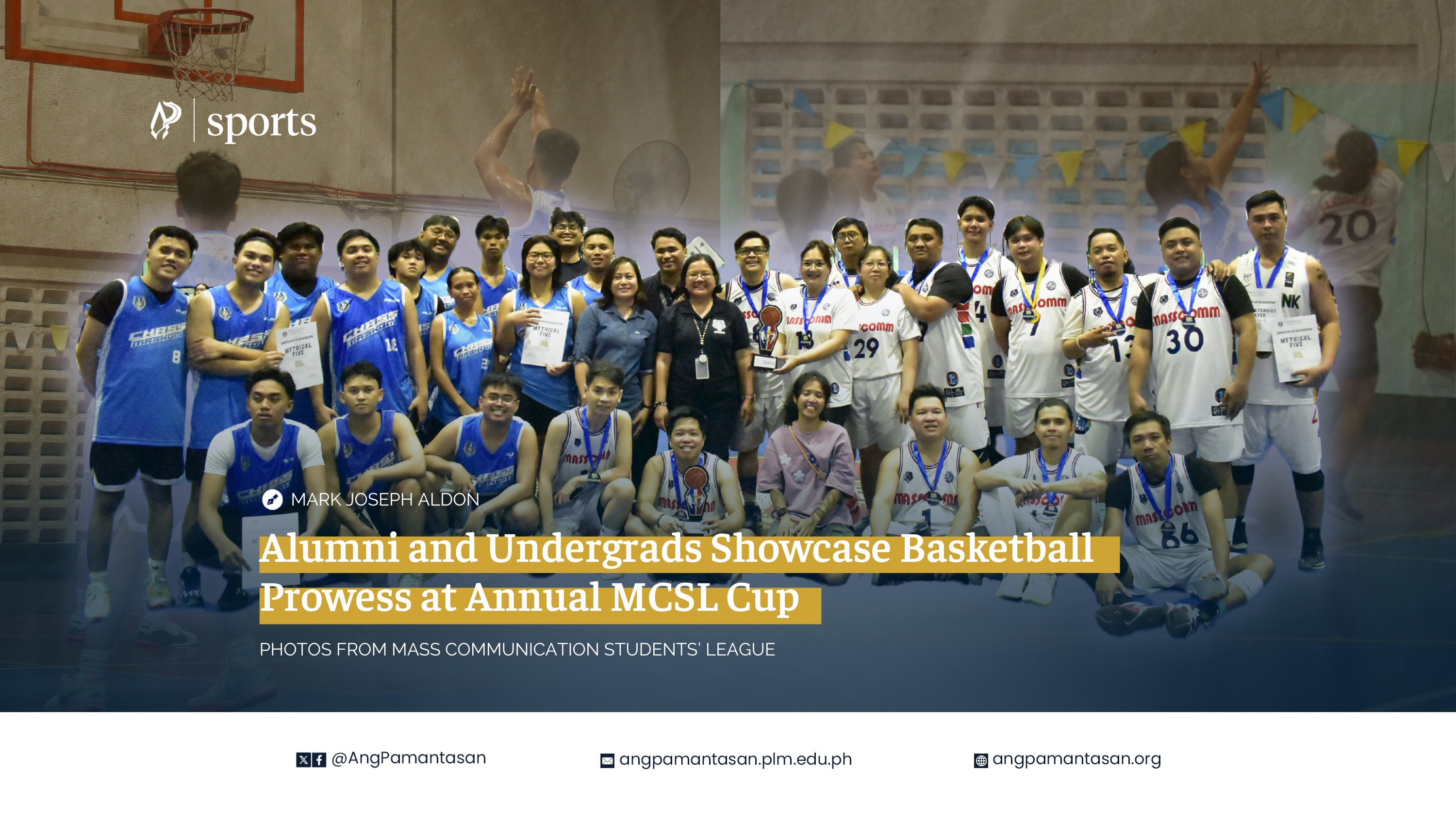 Alumni and Undergrads Showcase Basketball Prowess at Annual MCSL Cup