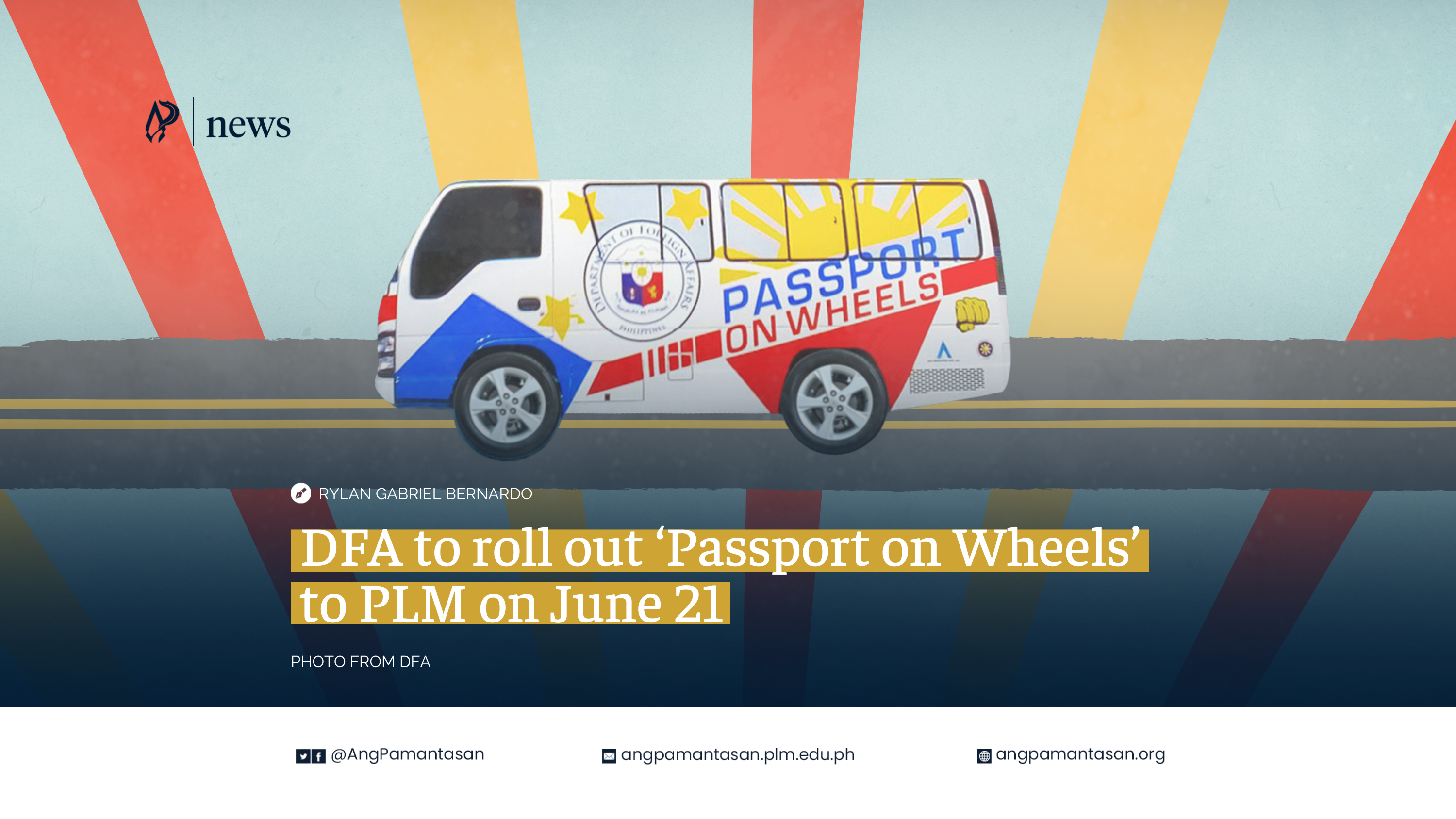 DFA to roll out ‘Passport on Wheels’ to PLM on June 21