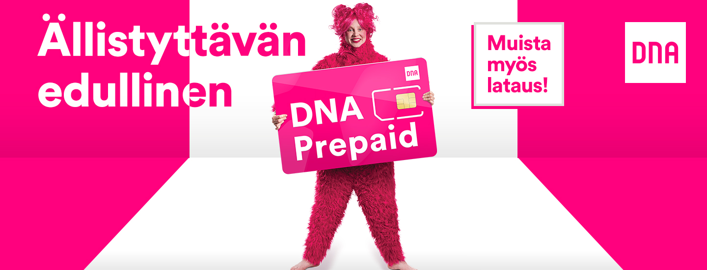 DNA Prepaidit ovat nyt saatavilla kaikista K-ruokakaupoista ja Neste K ...