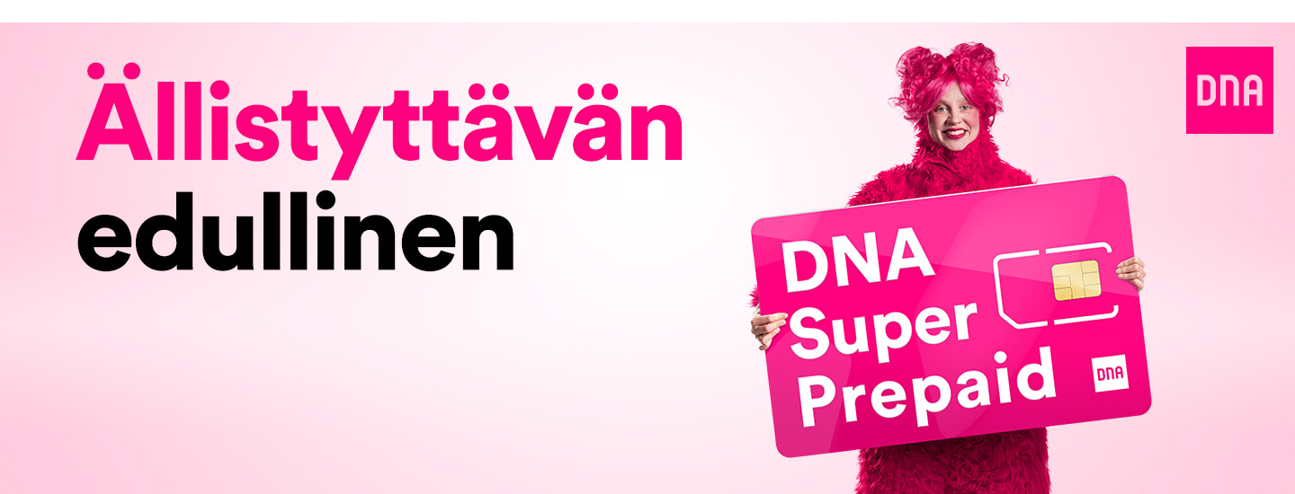 DNA Prepaidit ovat nyt saatavilla kaikista K-ryhmän myymälöissä! – K-Ruoka