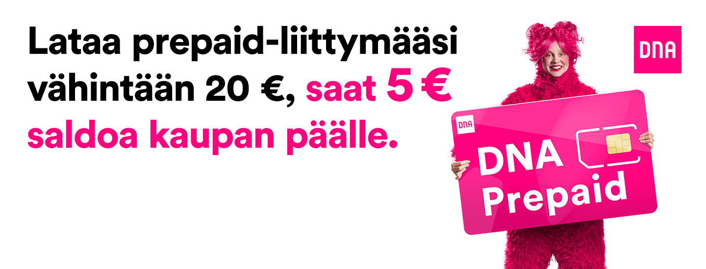 DNA Prepaidit ovat nyt saatavilla kaikista K-ryhmän myymälöissä! – K-Ruoka
