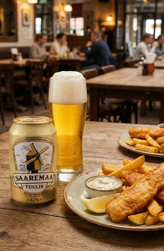 Olvi Tuulik nyt vain K-kaupoissa! Saaremaa Tuulik on vaalea lager | K-Ruoka