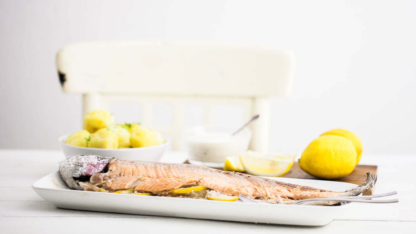 Suolakuoressa kypsennetty kala – K-Ruoka