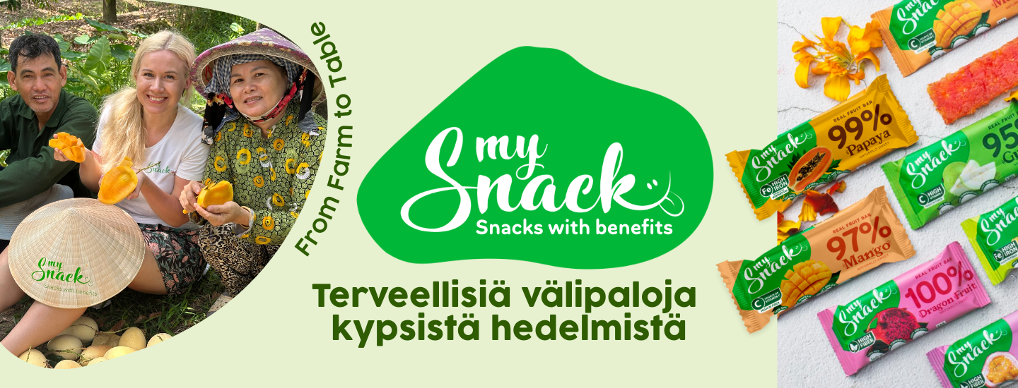 Ravinnerikkaat MySnack -välipalat K-ruokakaupoista | K-Ruoka