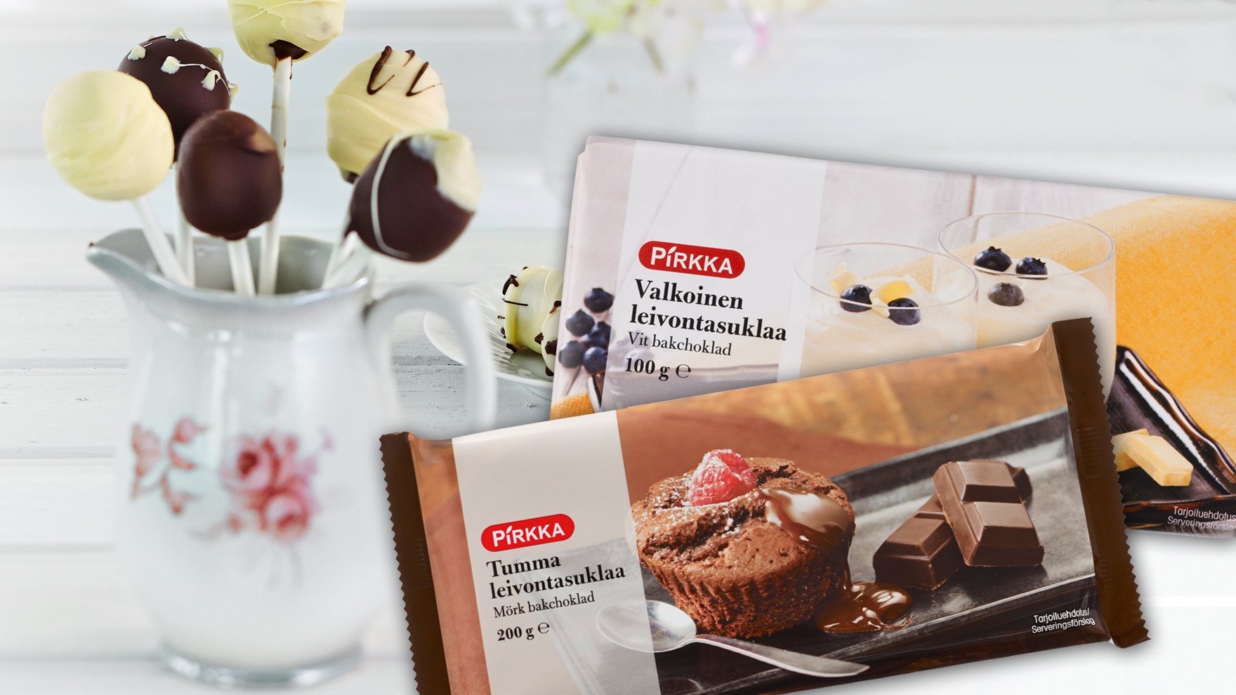 Pirkka-sarjan leivontasuklaat | Pirkka-suklaa | K-Ruoka | K-Ruoka